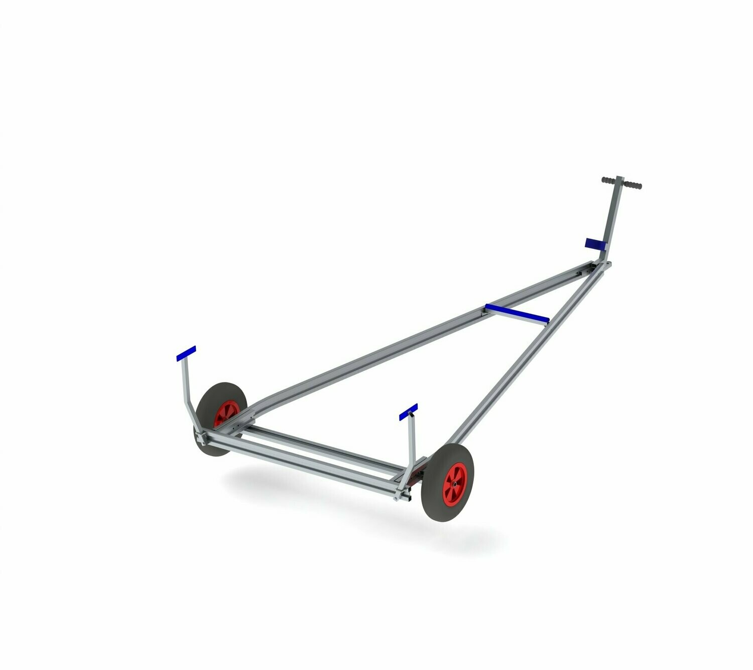 Aluminium RS 700 Gunwhale Hung launch trolley (275) – Mersea Trailers