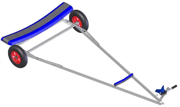West Mersea RS 2000 Launch Trolley – Mersea Trailers