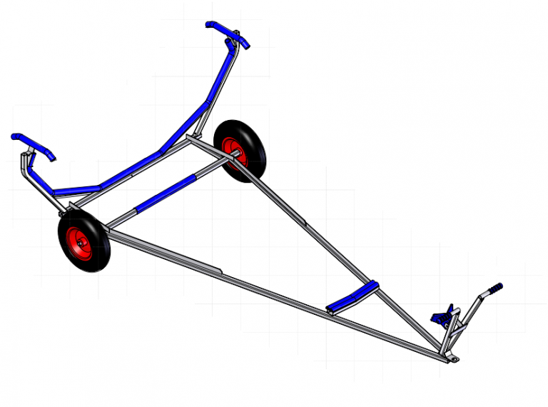Laser Bahia Launch Trolley – Mersea Trailers
