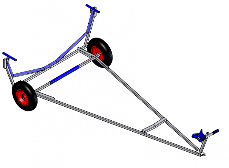 West Mersea Vago Laser trolley – Mersea Trailers