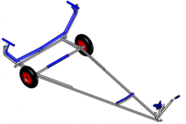 Vision Stacking launch trolley 250 – Mersea Trailers