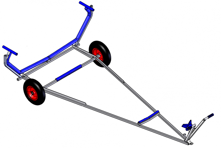 Vision Stacking launch trolley 250 – Mersea Trailers