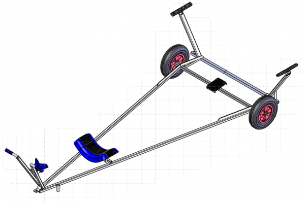 LDC 600 Launch trolley – Mersea Trailers