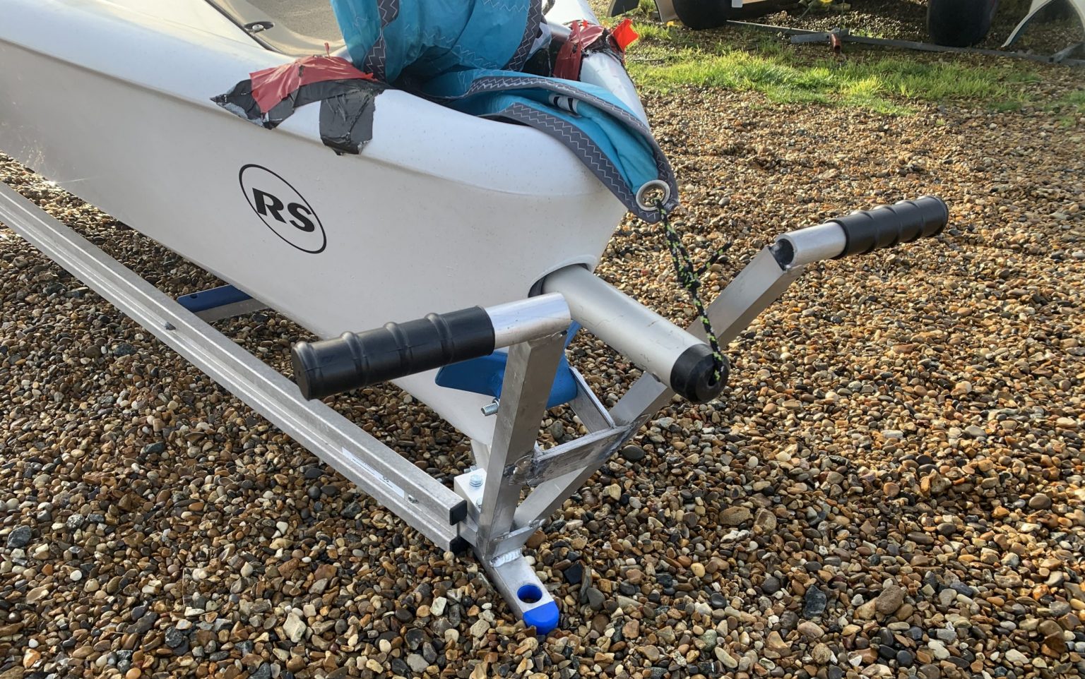 190 Aluminium FEVA Launch Trolley – Mersea Trailers