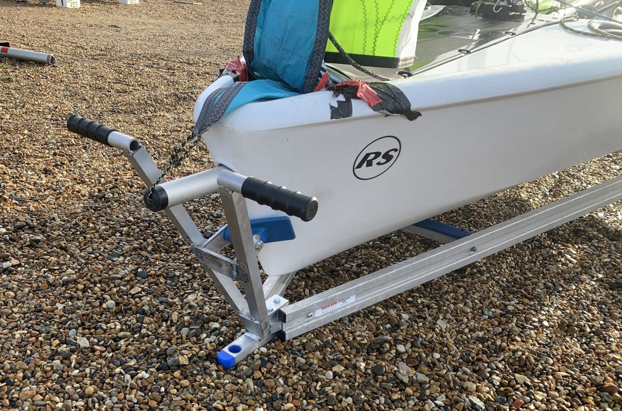 190 Aluminium FEVA Launch Trolley – Mersea Trailers