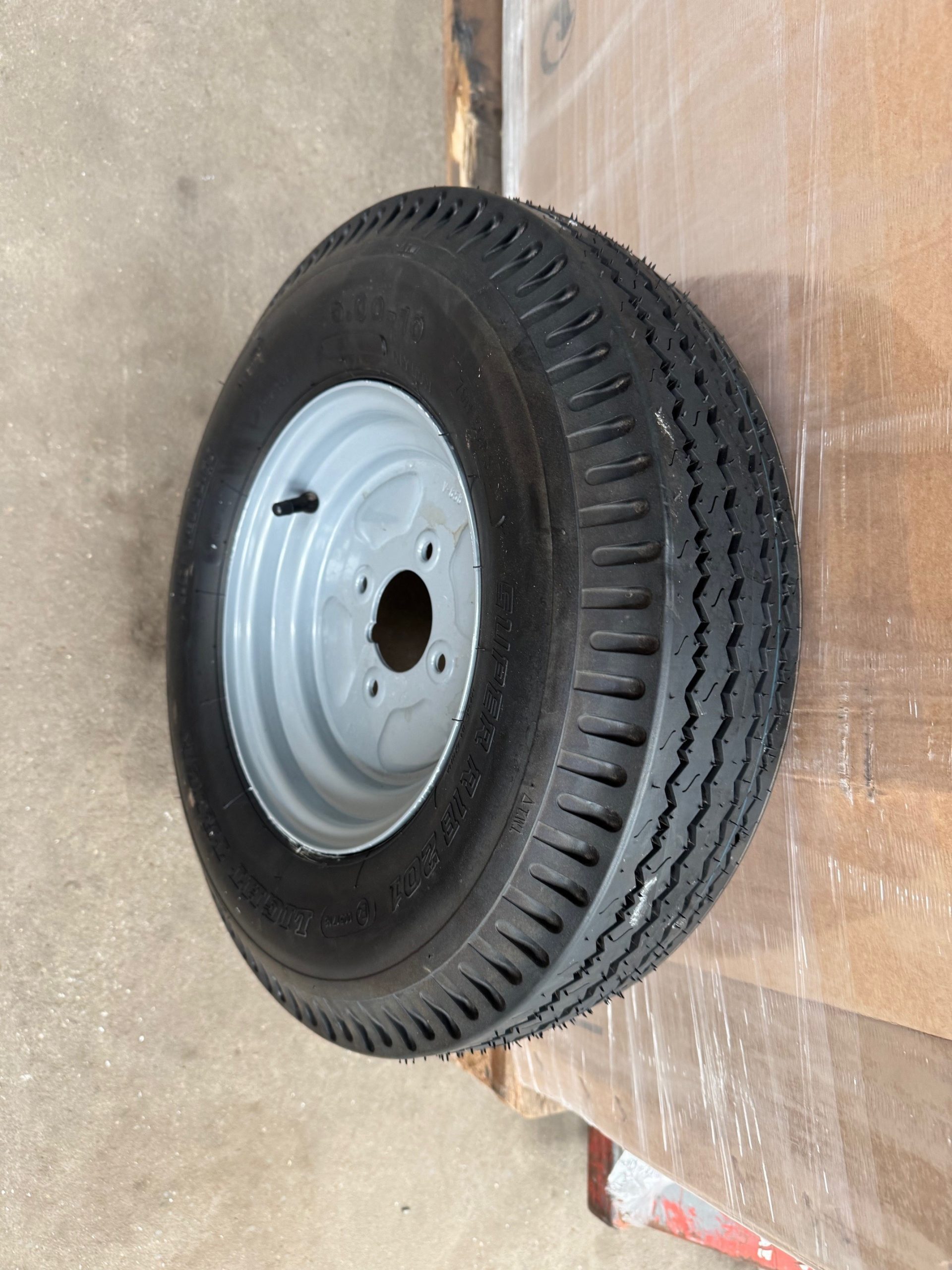 500x 10 WHEEL 4 x 4inch PCD 6 PLY TYRE 435kg – Mersea Trailers