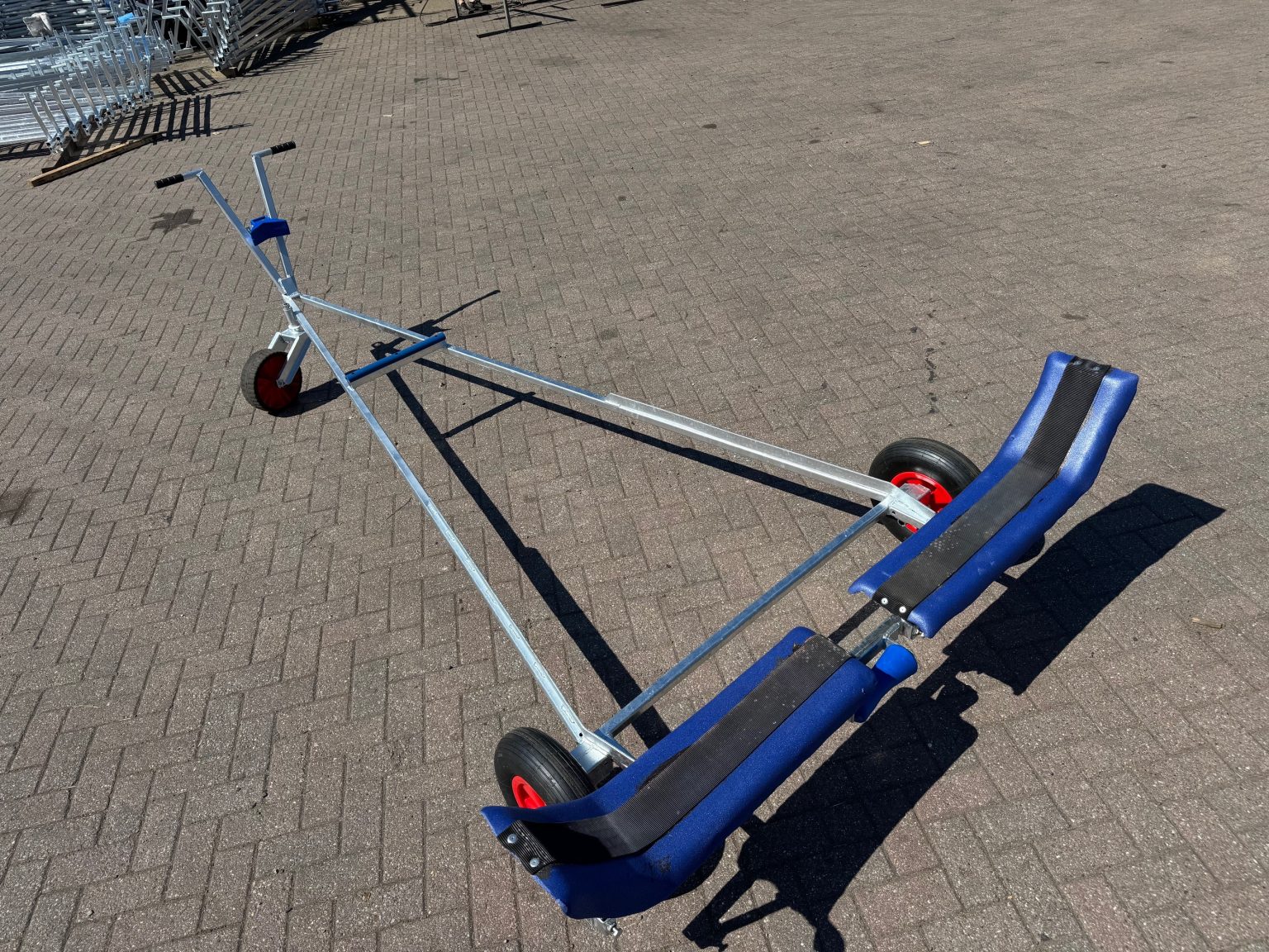 Laser Stratos Centreboard (non keel) Cradle Trolley – Mersea Trailers
