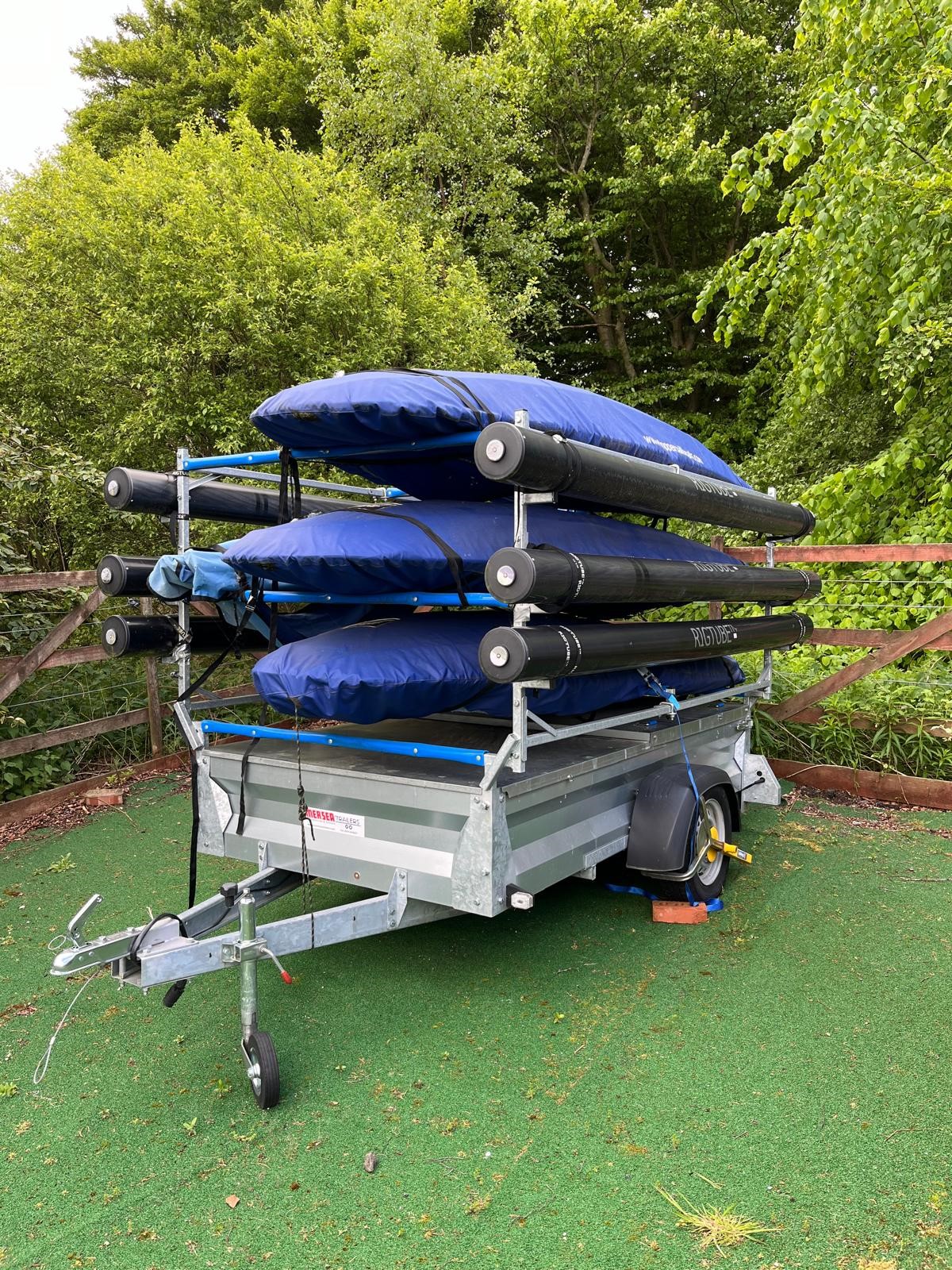 Box Trailer with Racks – Mersea Trailers