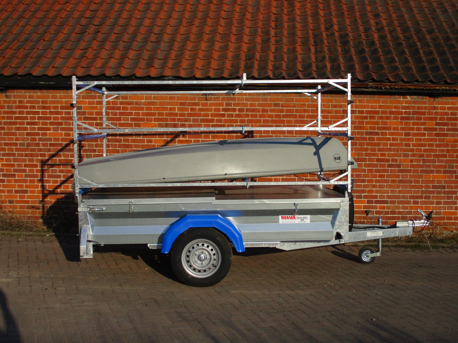 Box Trailer with Racks – Mersea Trailers