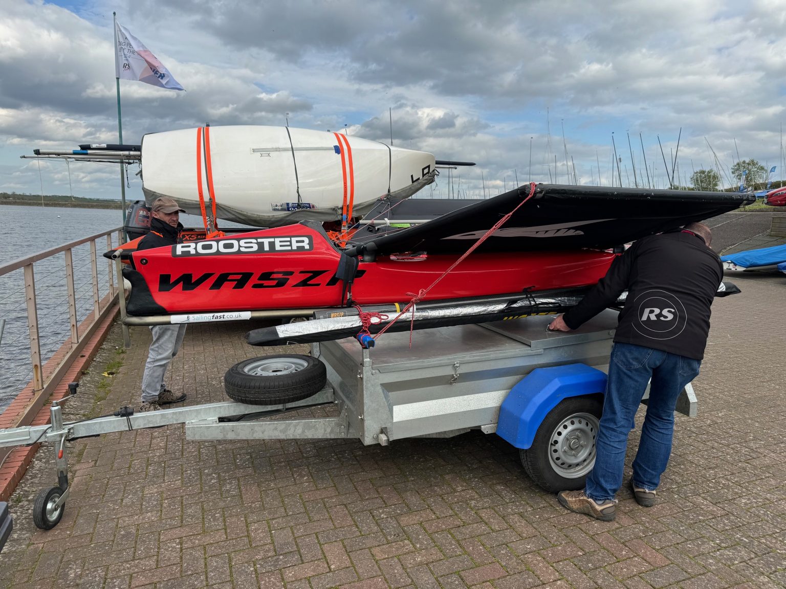 Box Trailer with Racks – Mersea Trailers