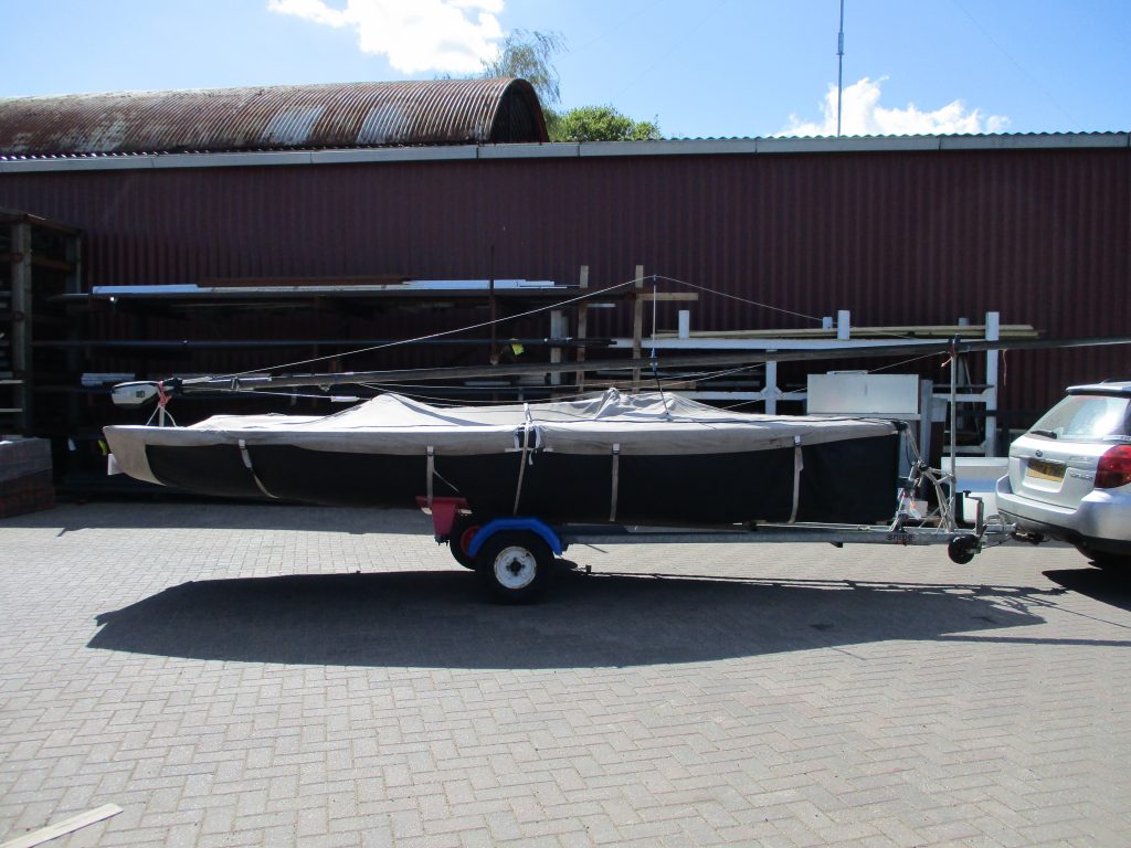 National 18 Launch Trolley – Mersea Trailers