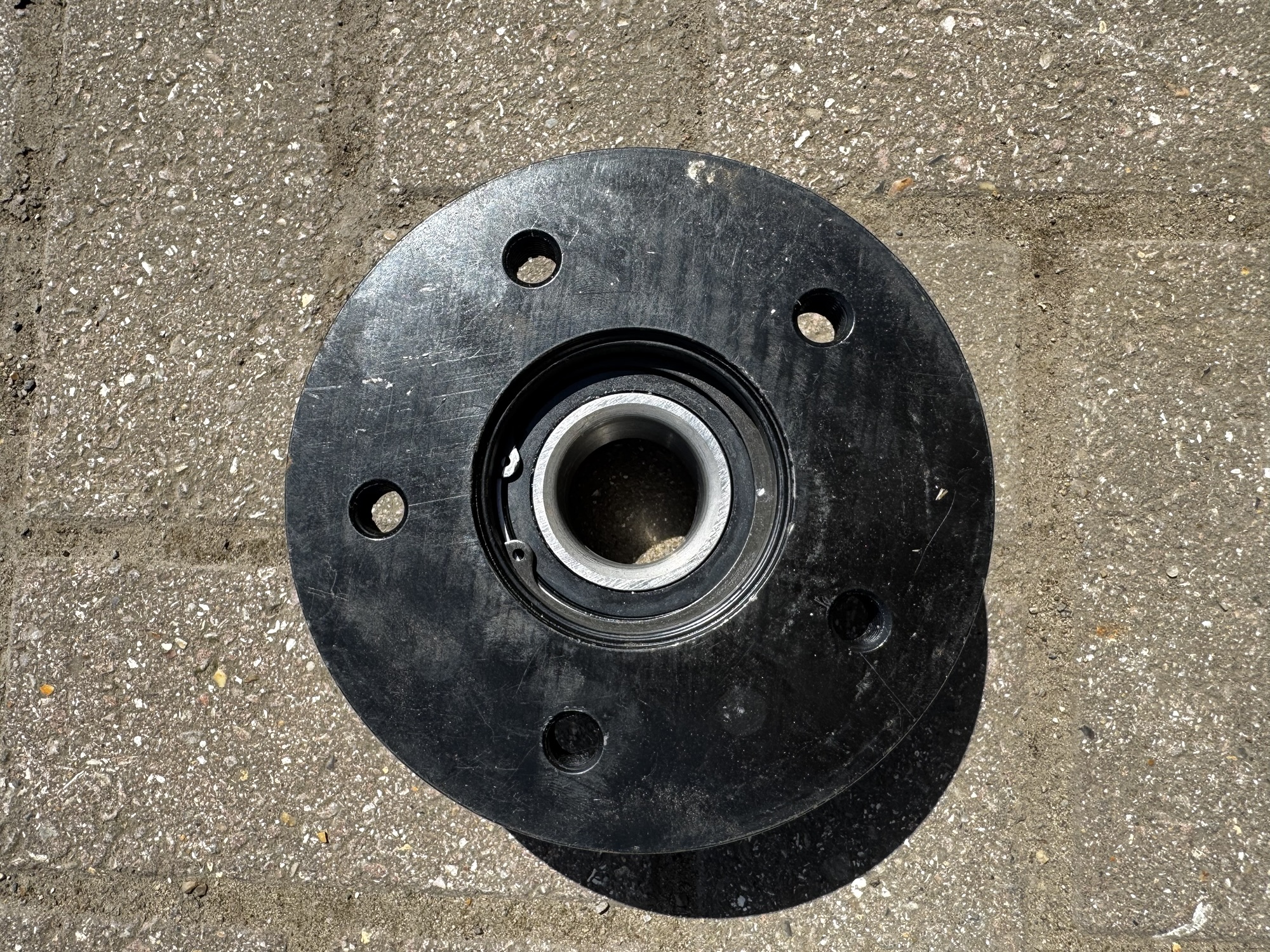 Hub assembly 750kg unbraked 5x112pcd 46mm internal beraring diameter ...