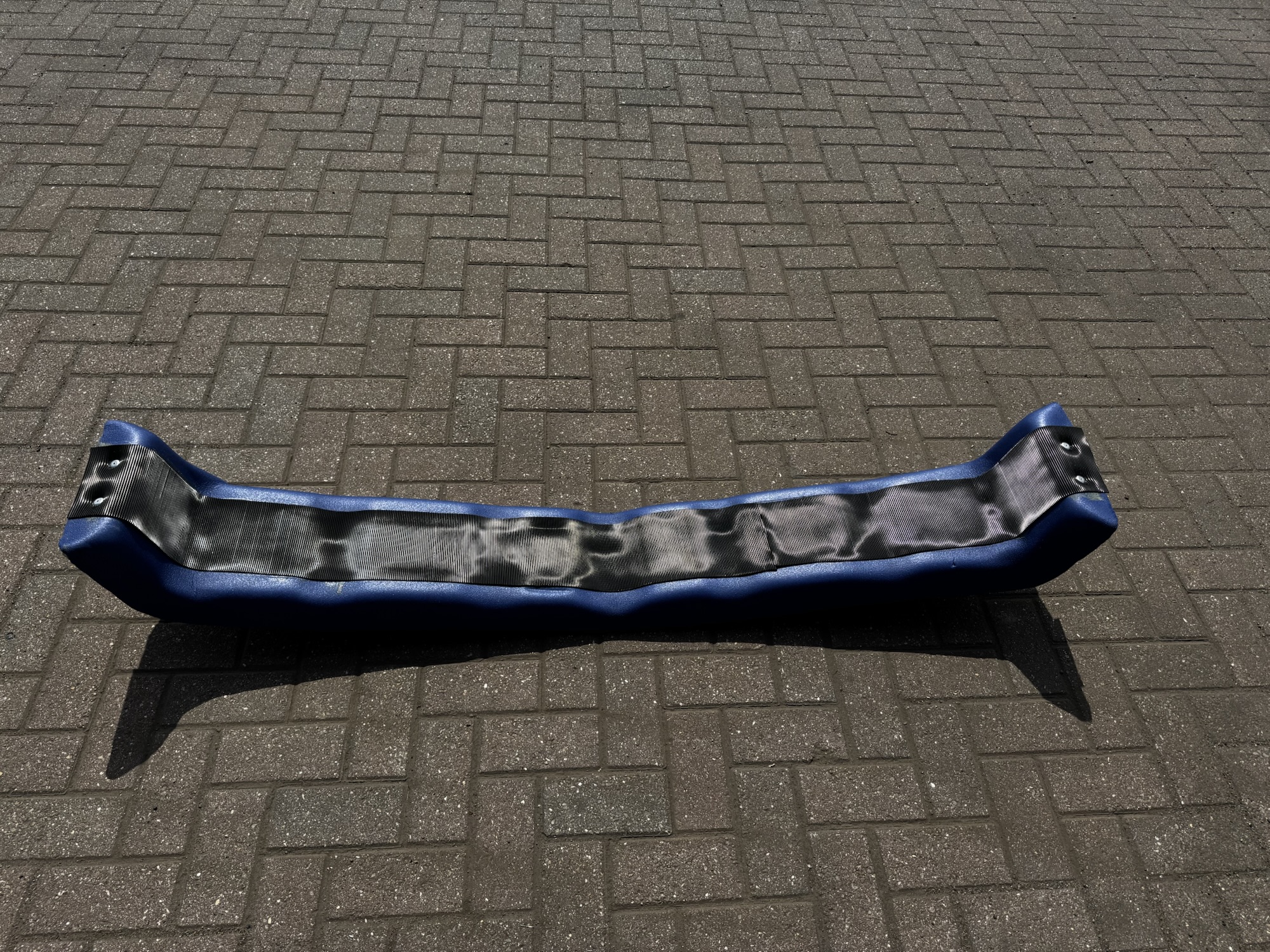 GP14 Cradle rear foamed and Rubbered – Mersea Trailers