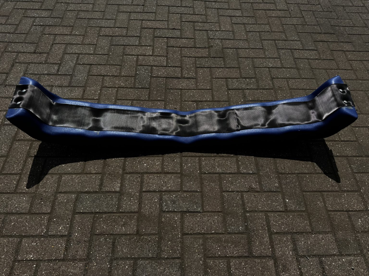 GP14 Cradle rear foamed and Rubbered – Mersea Trailers