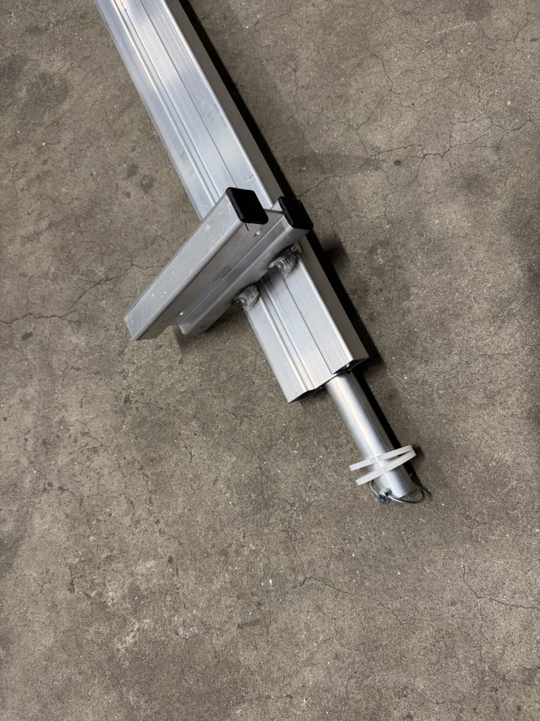 Axle standard for alluminium trolleys – Mersea Trailers
